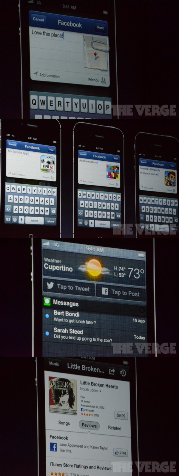 iOS6 มาพร้อมกับ Facebook Integration - Faceblog.in.th